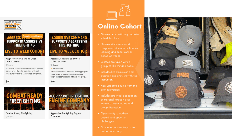 Combat Ready Firefighters Membership | High Quality Online Training